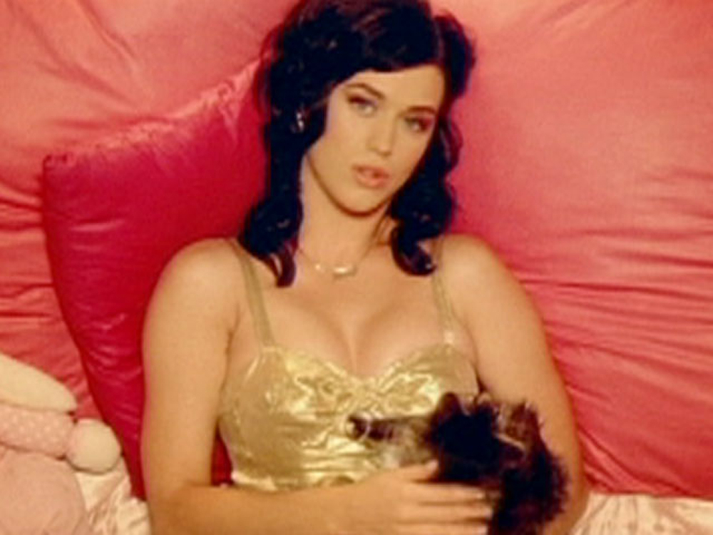 Lot Detail Katy Perry I Kissed A Girl Video Worn Vintage Gold Lamé